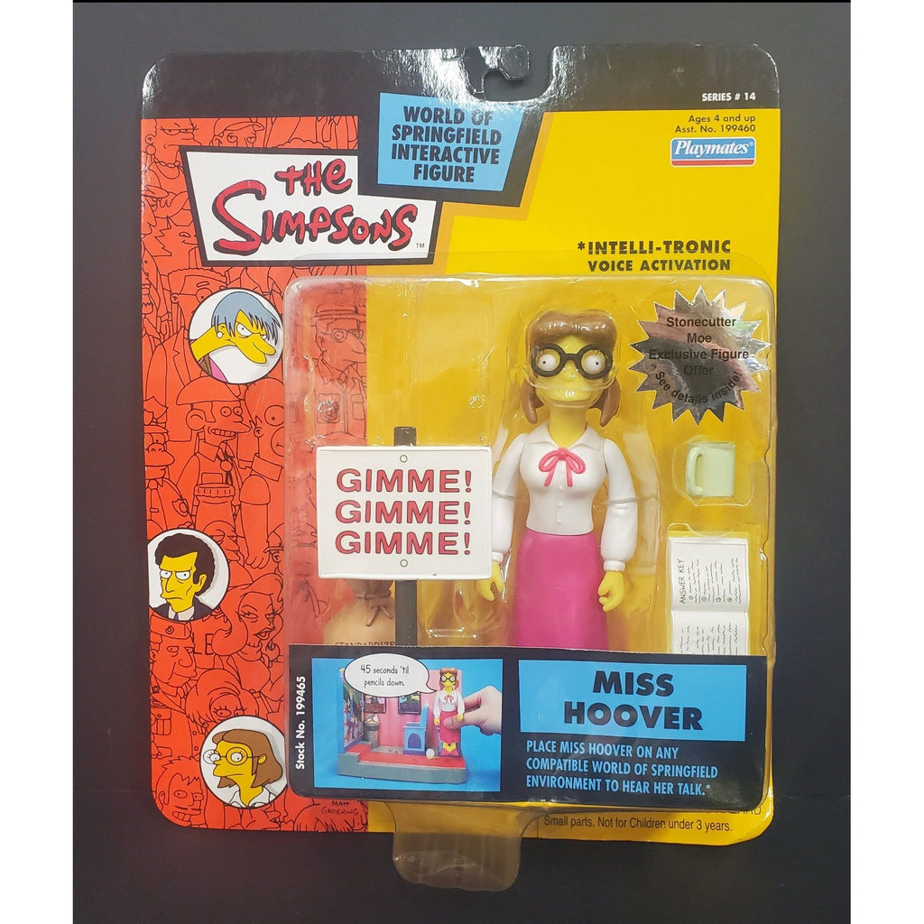 The Simpsons Miss Hoover Interactive Figure – Swasey's Hardware & Hobbies