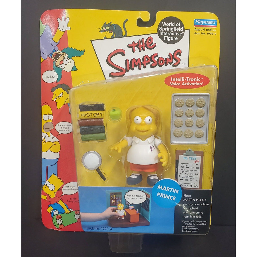The Simpsons Martin Prince Interactive Figure – Swasey's Hardware & Hobbies