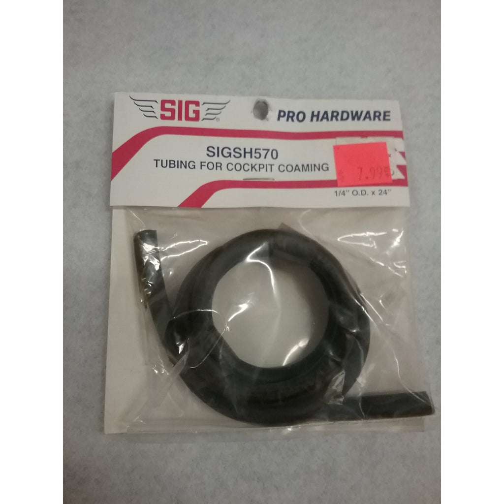 SIG SH-570 Tubing For Cockpit Coaming – Swasey's Hardware & Hobbies