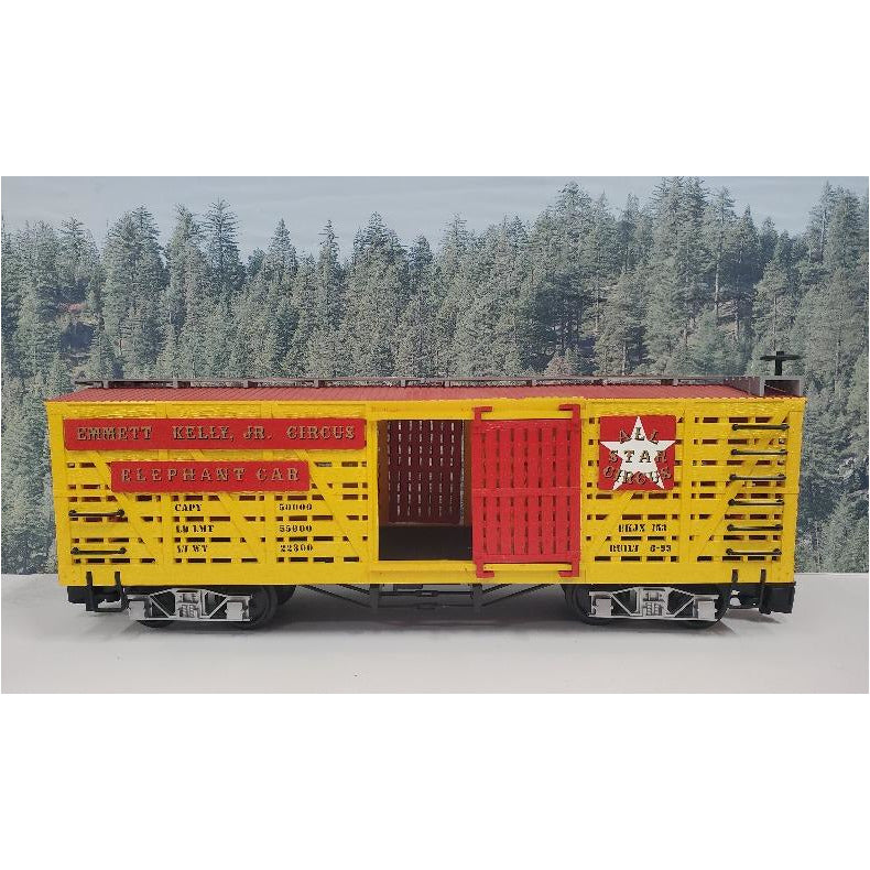 G Scale Bachmann All Star Circus Elephant Stock Car – Swasey's Hardware ...