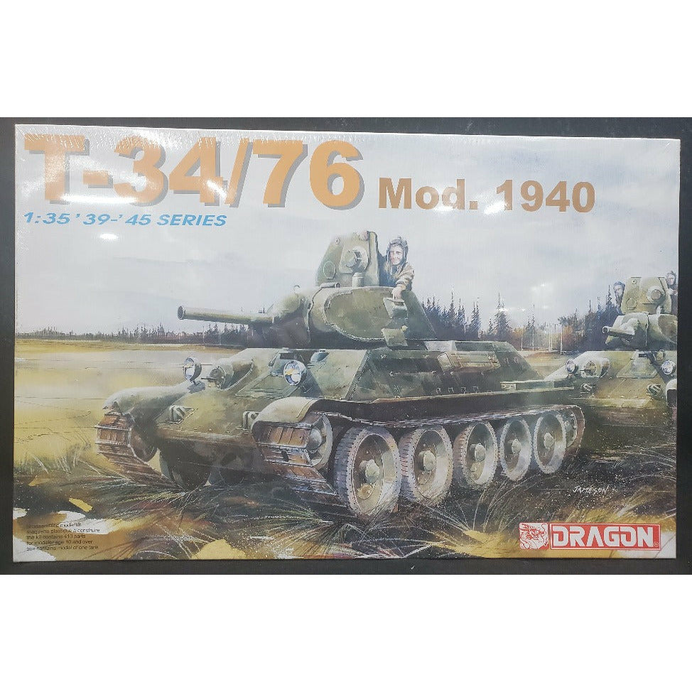 1/35 Dragon 6092 T-34/76 Model 1940 Tank – Swasey's Hardware & Hobbies