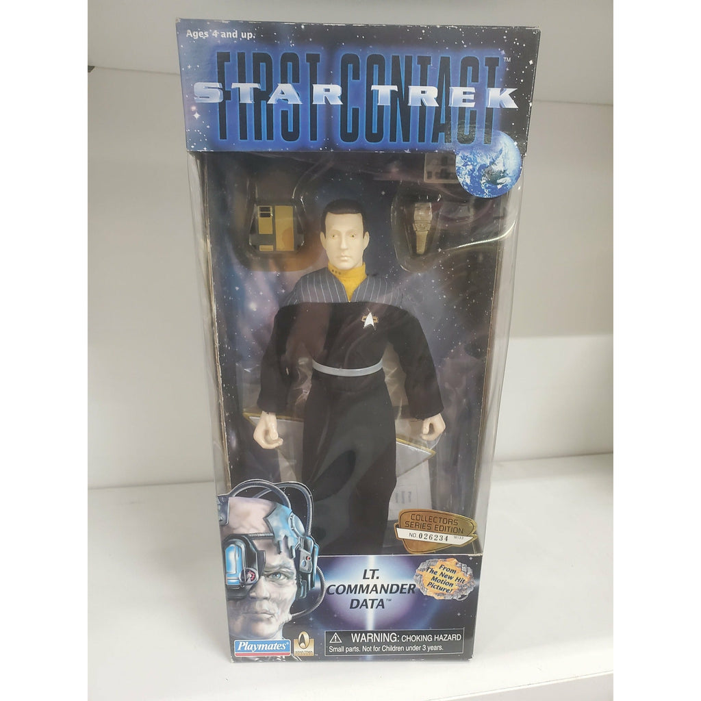 Star Trek First Contact Lt Commander Data Action Figure – Swasey's ...