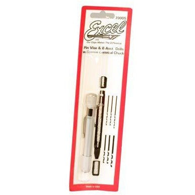 Excel Pin Vise With Assorted Drills – Swasey's Hardware & Hobbies