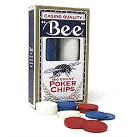 Bee poker Chips - 100 count – Swasey's Hardware & Hobbies